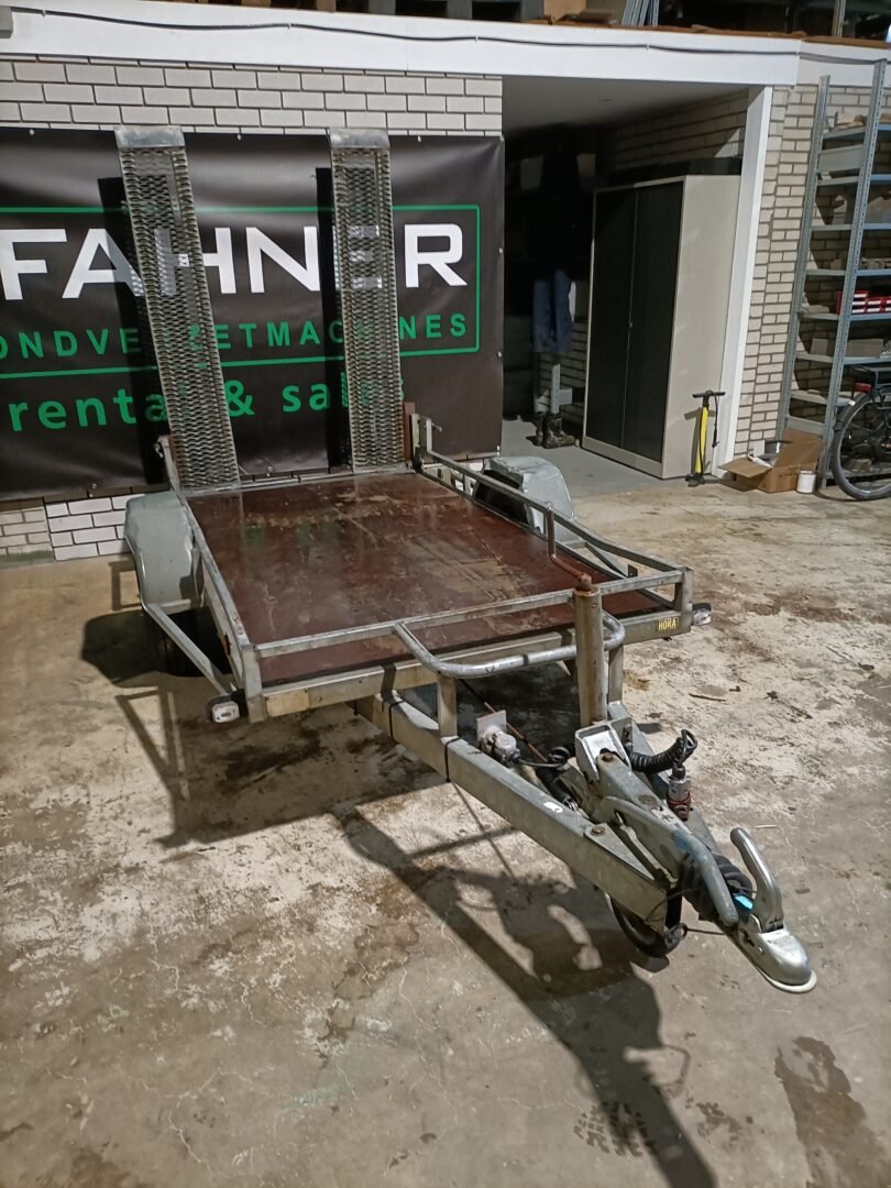 Machine Transporter met Vaste Oprijplaten - Fahner aanbouwdelen