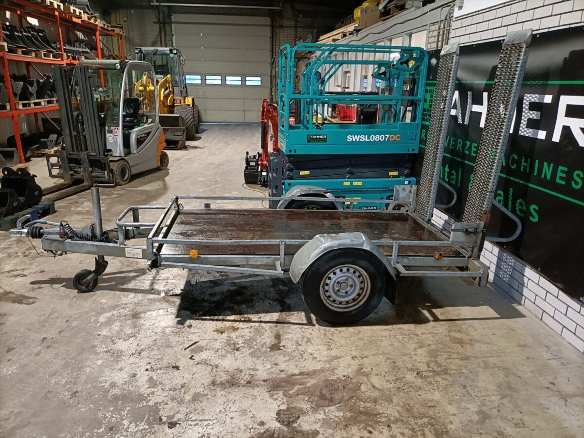 Machine Transporter met Vaste Oprijplaten - Fahner aanbouwdelen