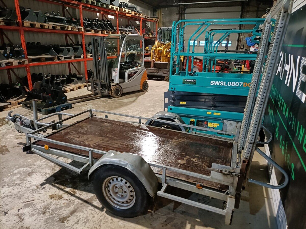 Machine Transporter met Vaste Oprijplaten - Fahner aanbouwdelen